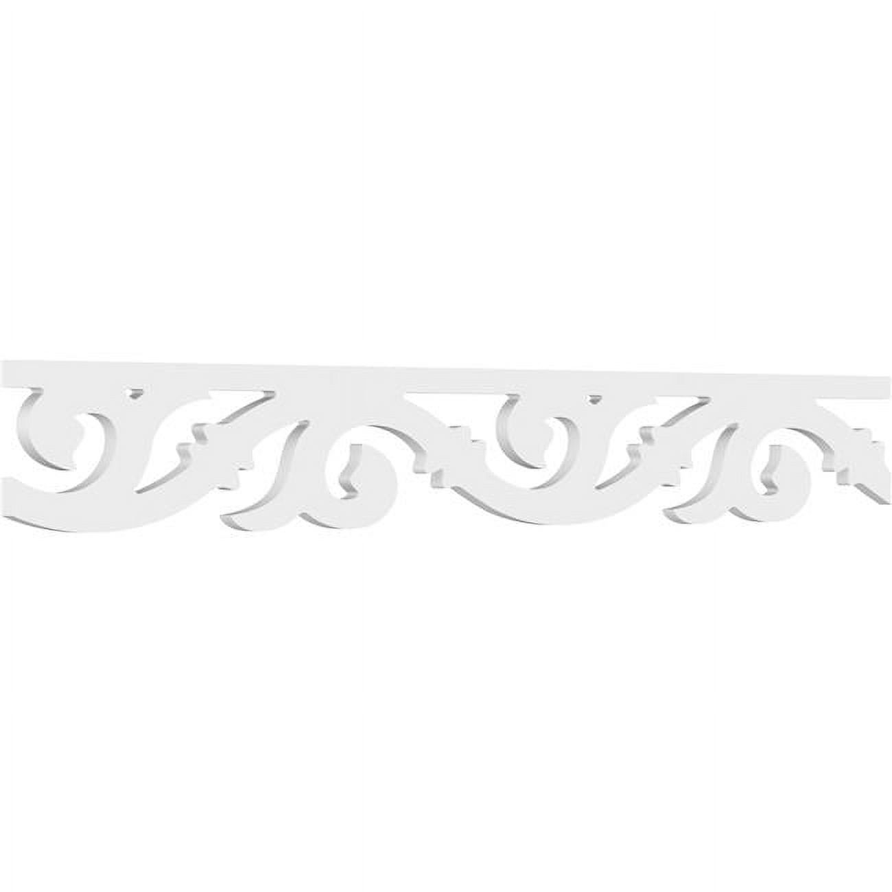 6"H x 5/8"P x 48"L Redford Architectural Grade PVC Running Trim ...