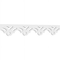 4"H x 5/8"P x 48"L Hemlock Architectural Grade PVC Running Trim ...