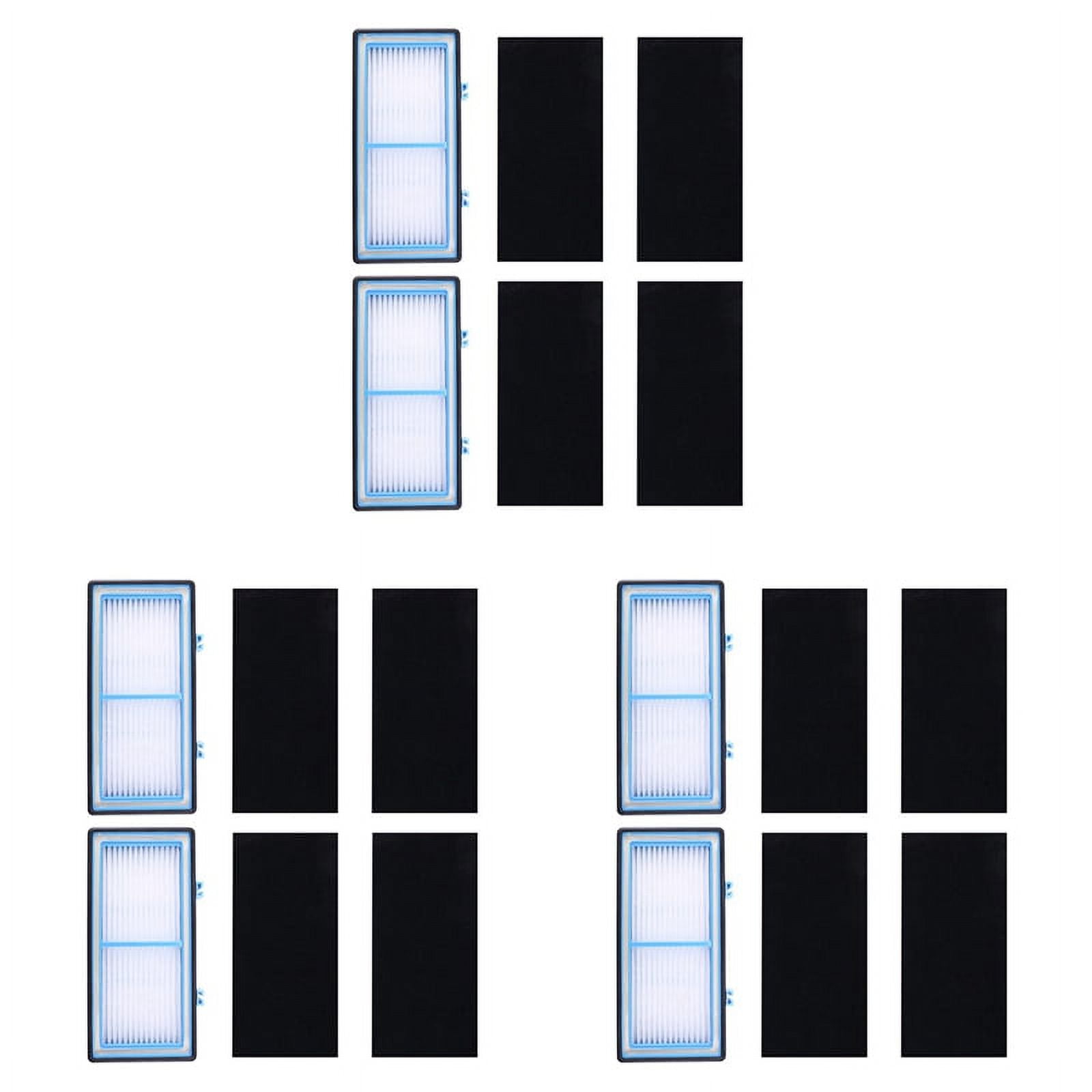 6 HEPA + 12 Carbon Booster Filters for AER1 HEPA Type Total Air Filter ...