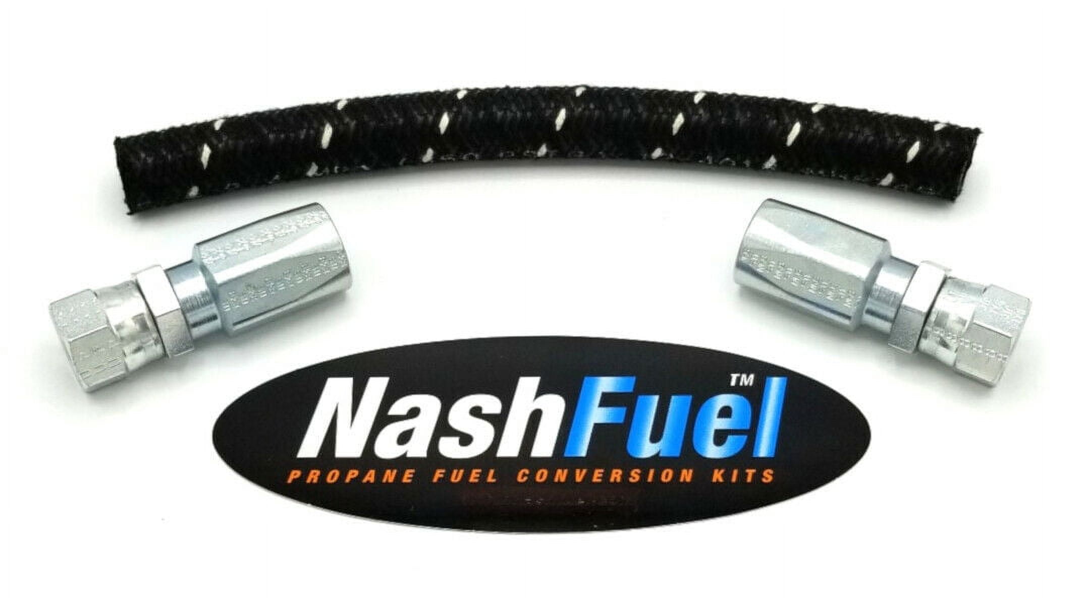 #6 HOSE PROPANE LPG HIGH PRESSURE LOW PSI 3/8" SAE FEMALE FLARE SCREW ...