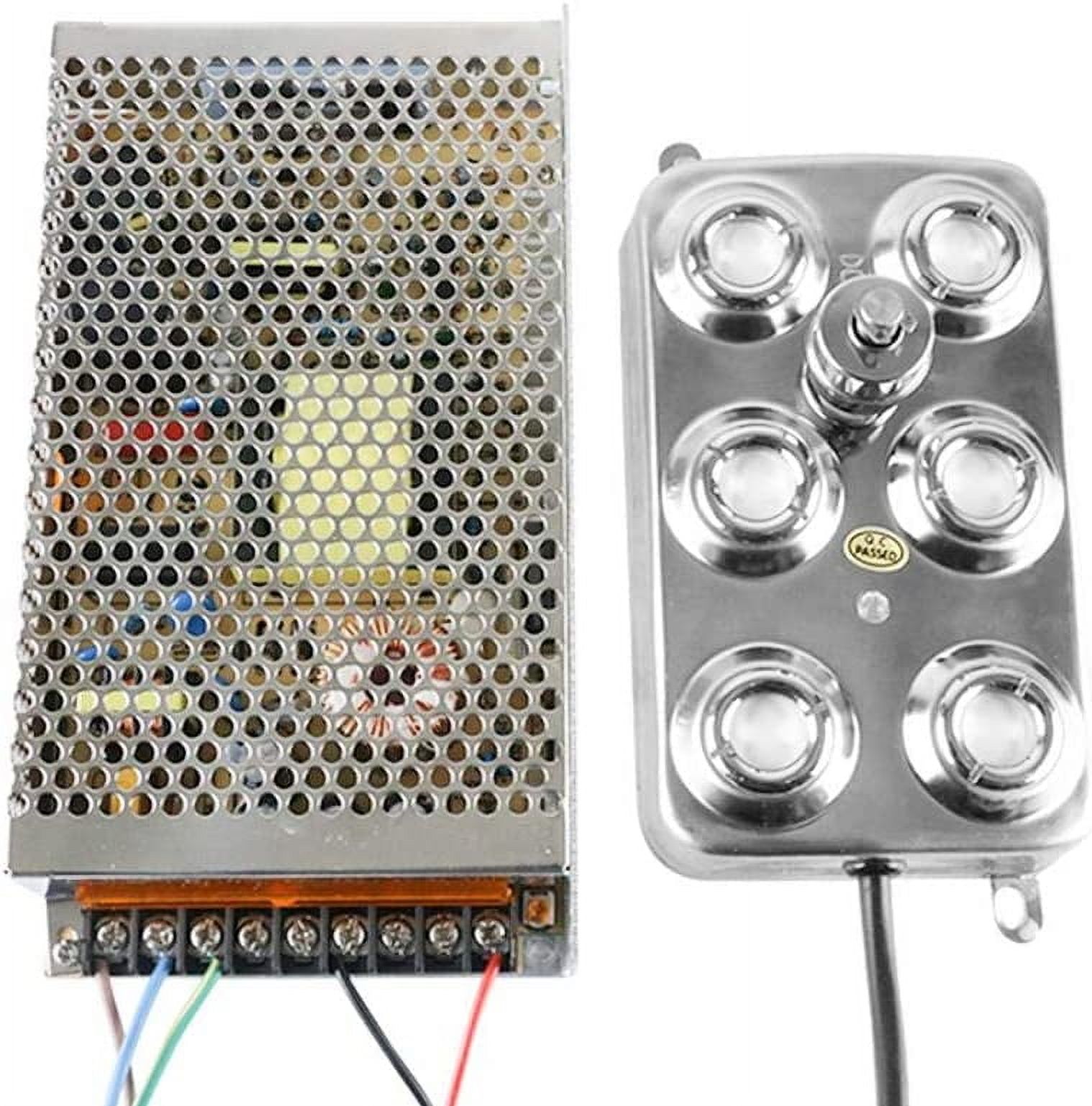 6 Head Ultrasonic Mist Maker Fogger, Mist Maker Fogger Air Humidifier w ...