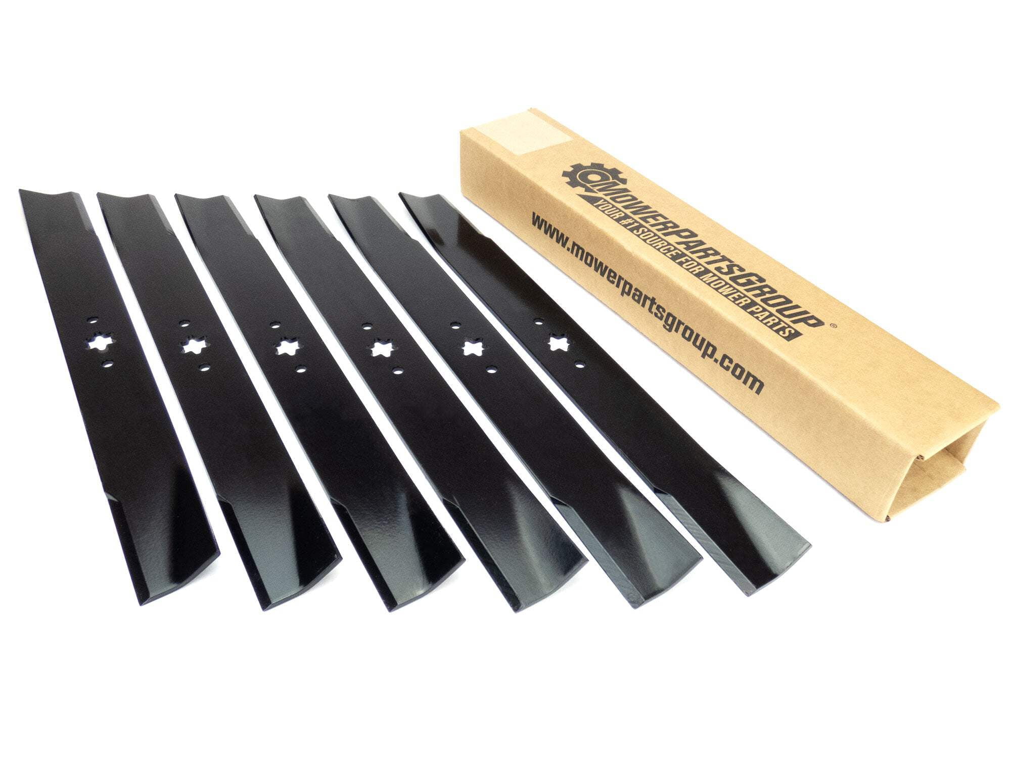 (6) Heavy Duty Blades Fit MTD 42" 942-04308, 942-04312, 742-04308, 742 ...