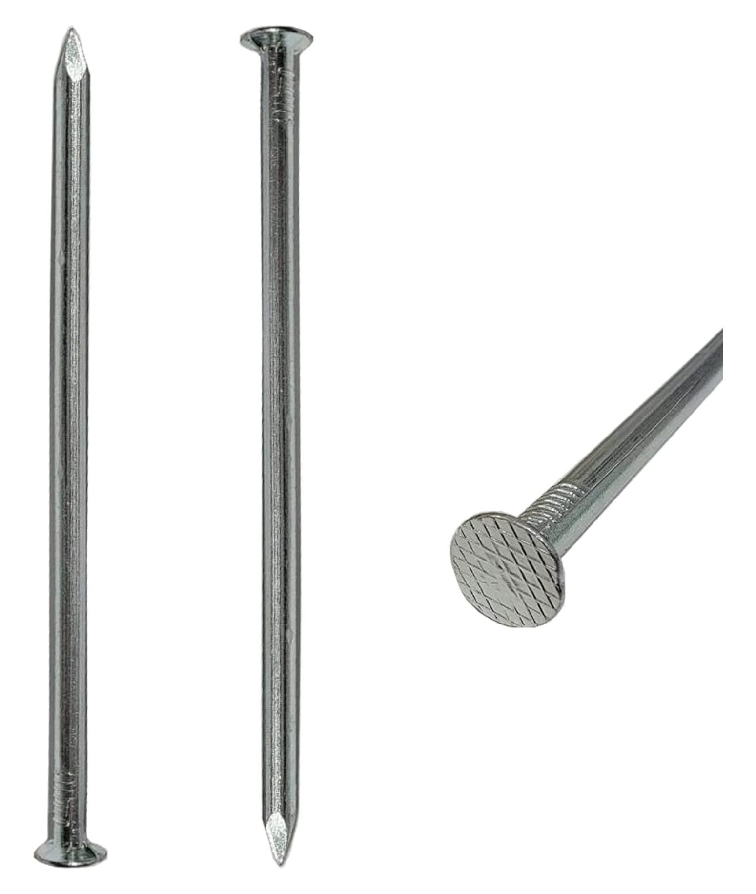 6”- Heavy Duty Galvanized Spike , Metal Landscape stakes, for Garden ...