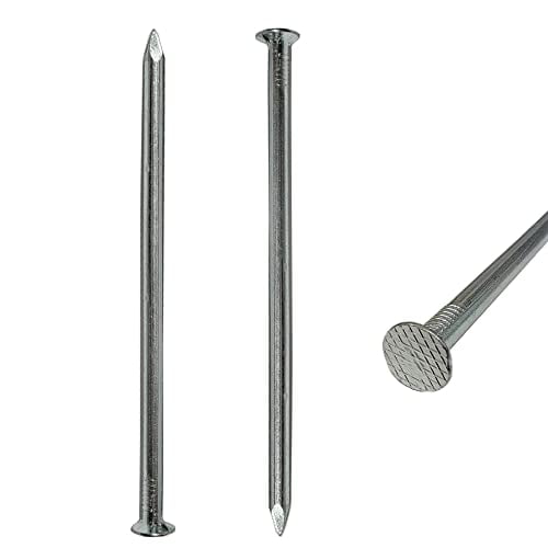6”- Heavy Duty Galvanized Spike nails, Metal Landscape stakes, for ...