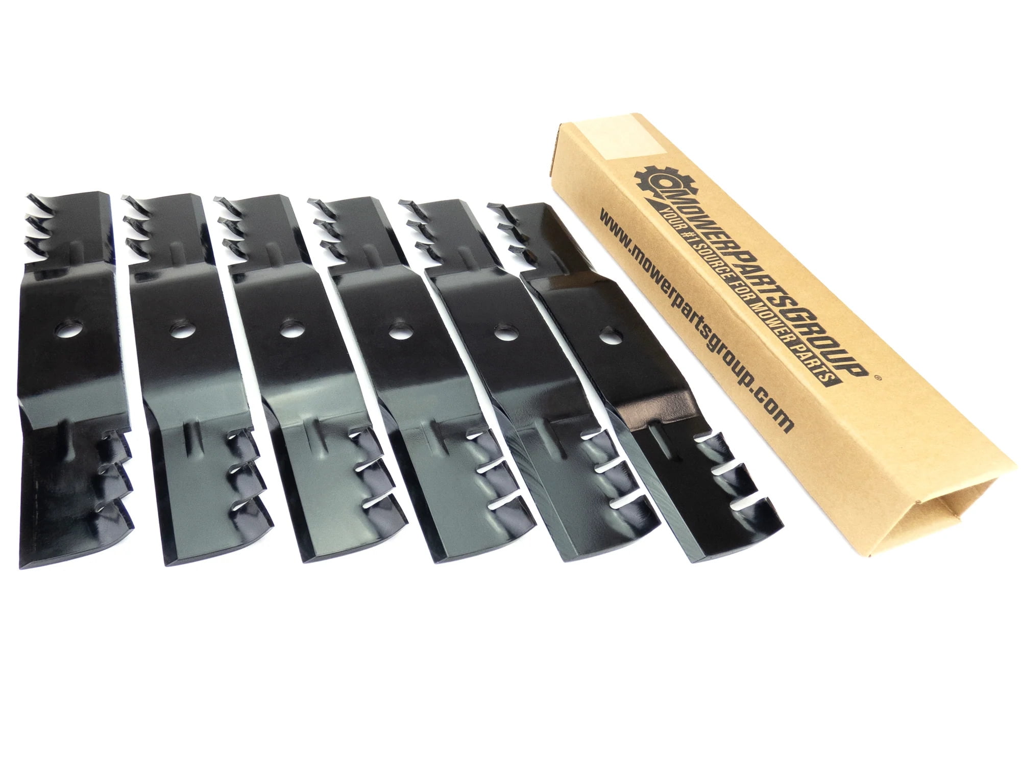 (6) Heavy Duty Mulching Blades for John Deere 48" M115495 - Walmart.com