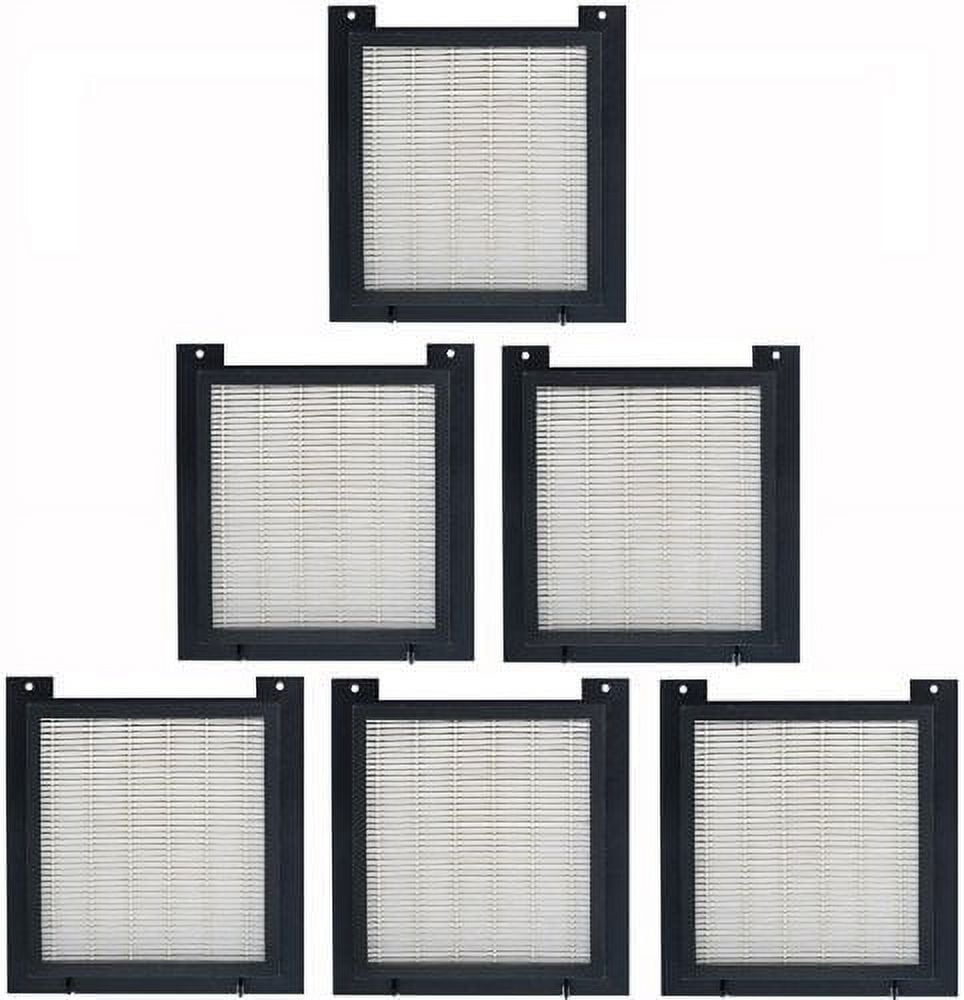 6 Hepa Filters for Lightning Air Plus La-2spx Purifier - Walmart.com