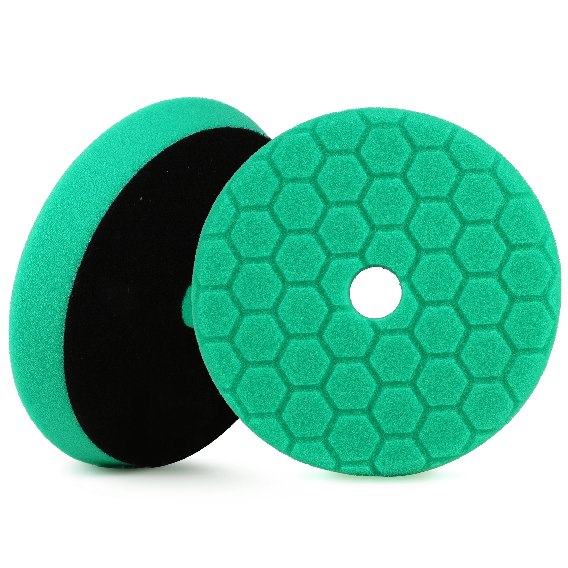 6 Hex Logic Quantum Heavy Cutting Pad, Green (6.5 Inch Pad made for 6 ...