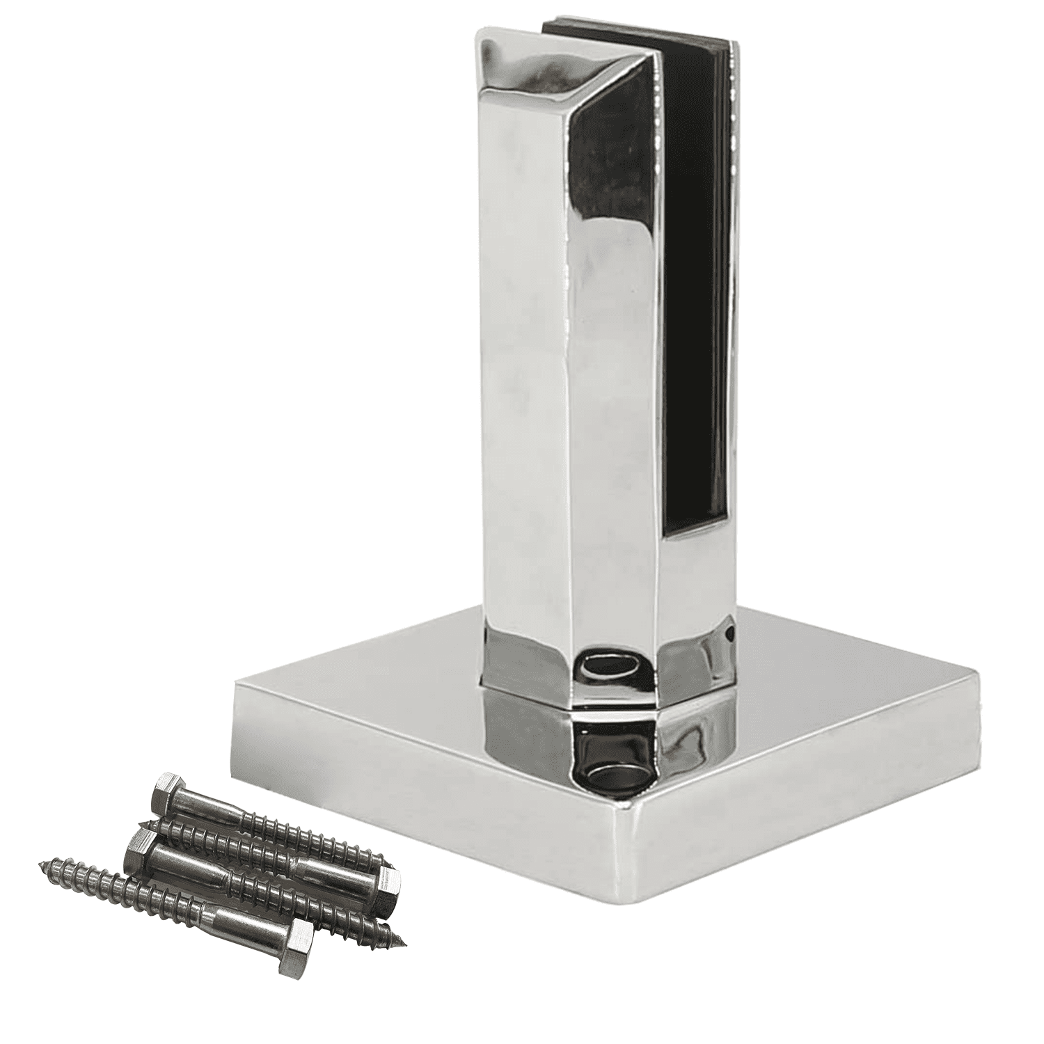 6" High Stainless Steel 2205 Grade Square Frameless Swimming Pool ...