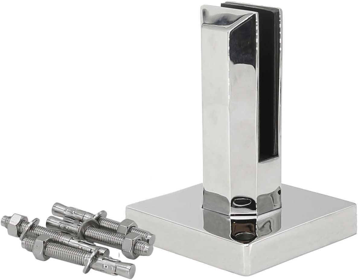 6" High Stainless Steel 2205 Grade Square Frameless Swimming Pool ...