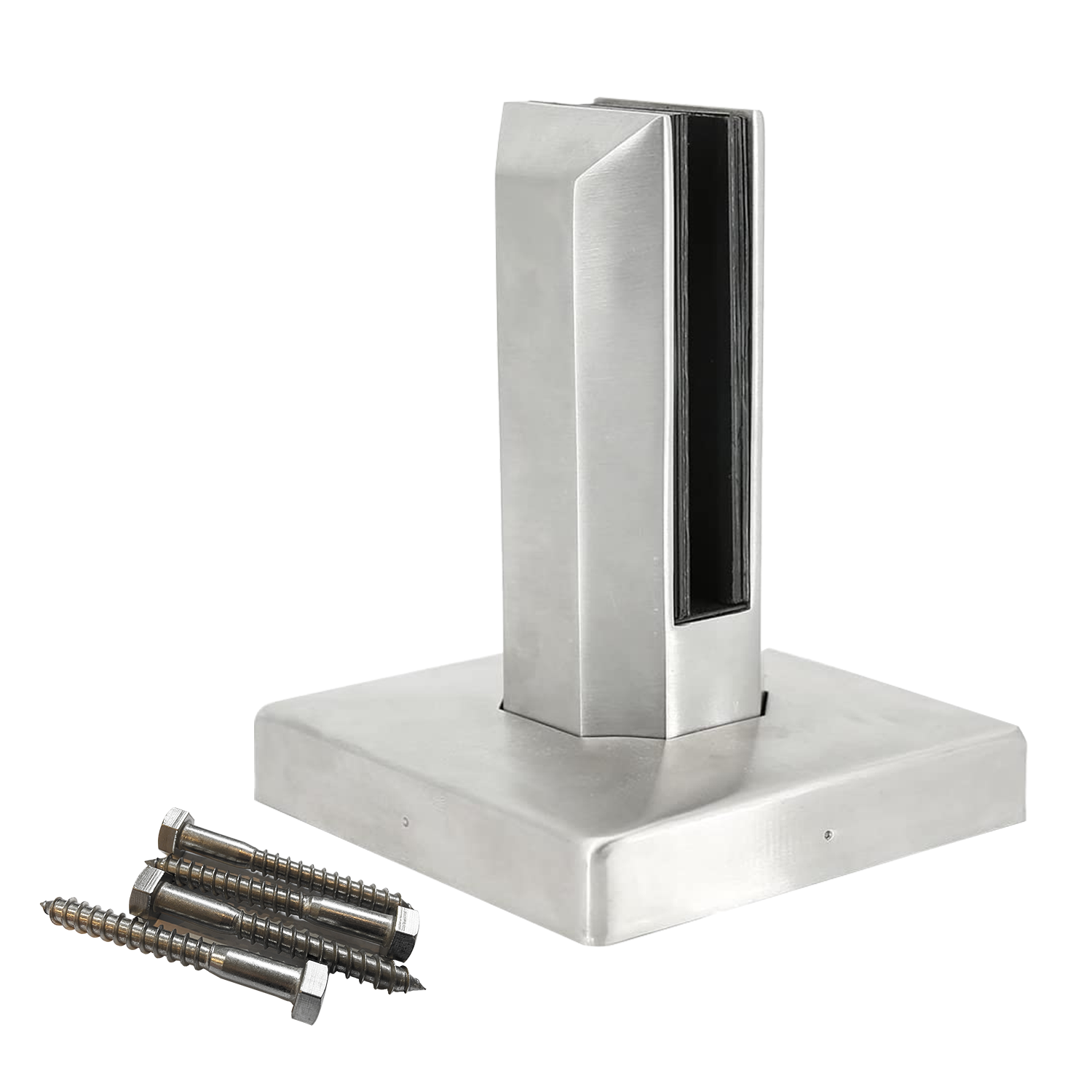 6" High Stainless Steel 2205 Grade Square Frameless Swimming Pool ...