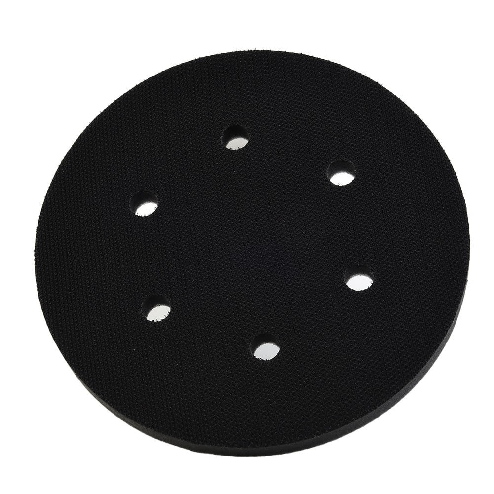 6-Hole 6inch 150mm Soft Buffer Spong Pad Hook&Loop Foam Disc Power ...