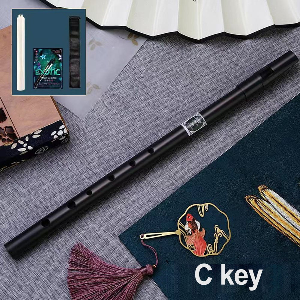 6 Hole Flute C/D Key Irish Whistle Ireland Tin Penny Flute for Woodwind ...