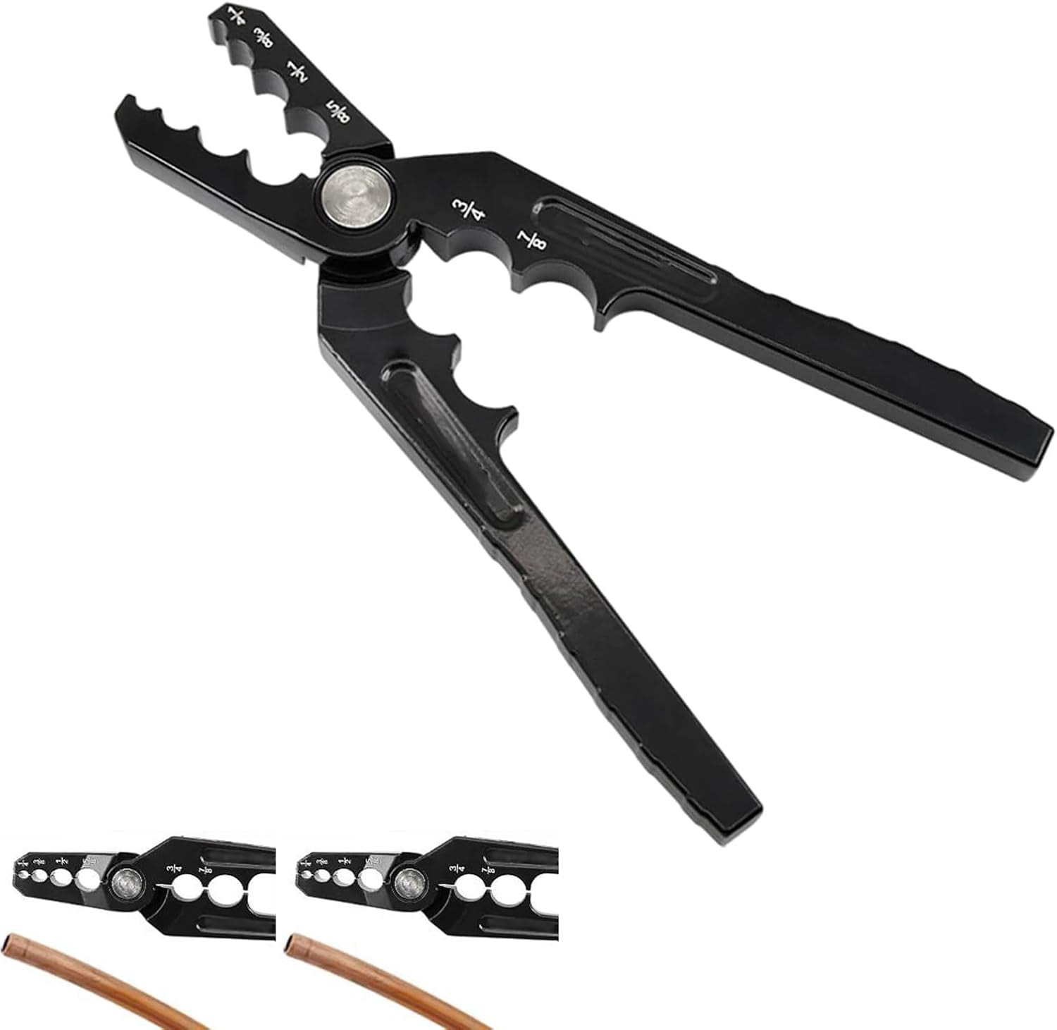 6-Hole Multi-size Copper Pipe Repair & Rounding Tool, 6-Hole Copper ...