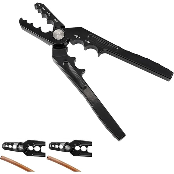 6-Hole Multi-size Copper Pipe Repair & Rounding Tool, 6-Hole Copper ...