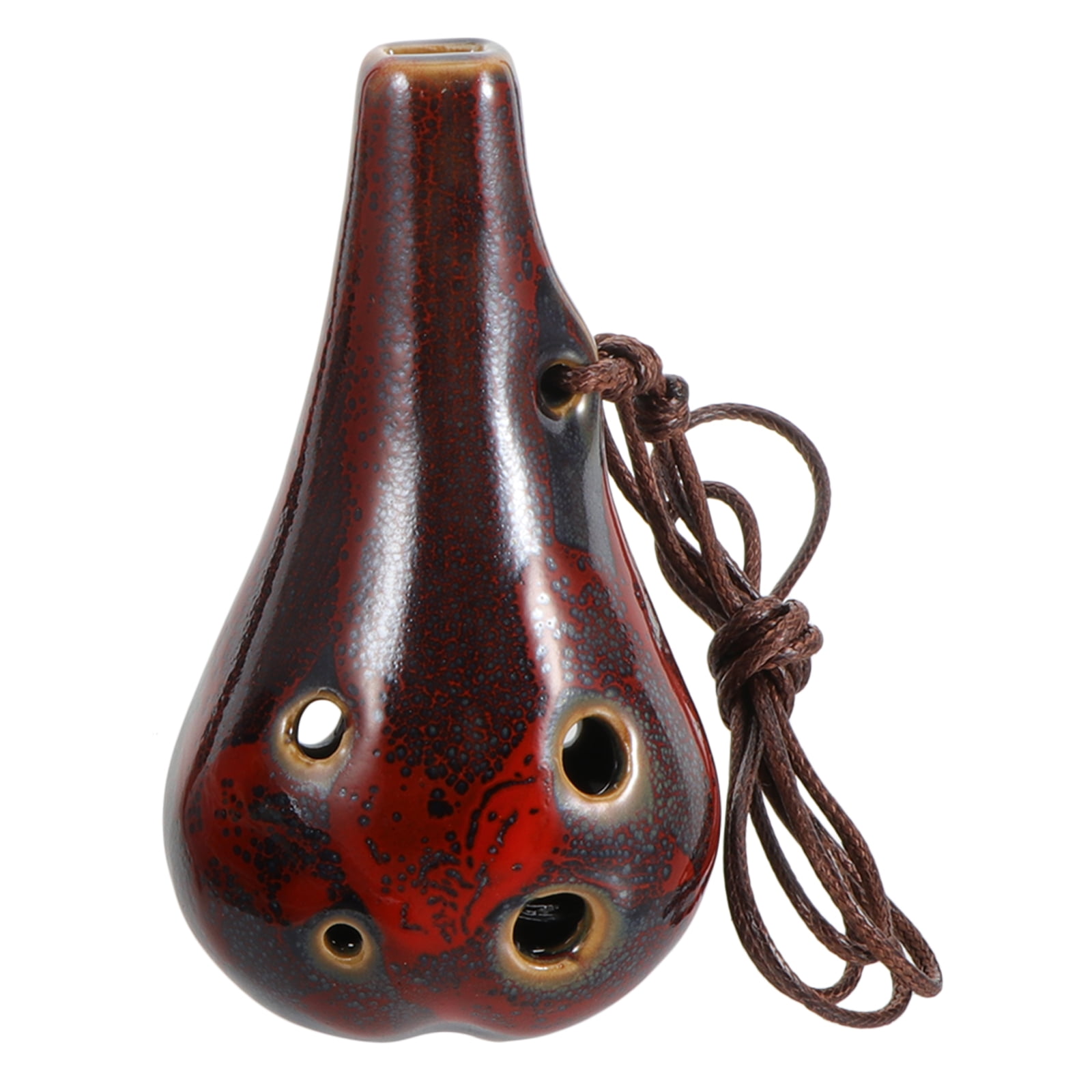 6 Hole Ocarina 6-hole Recorder Instrument Easy Wind of The Lid ...