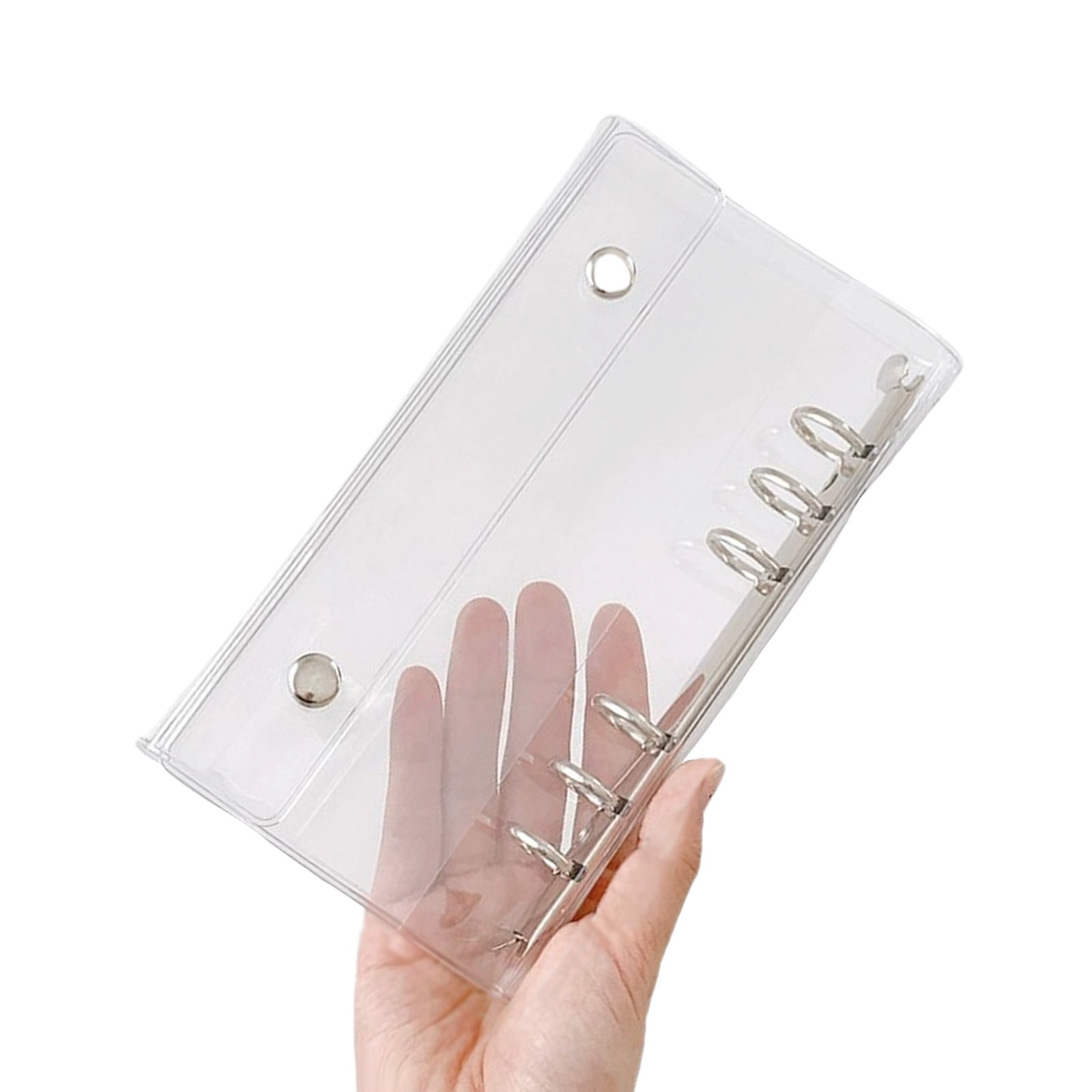 6 Hole PVC Binder Covers 6 Rings Card Organizers Binder Covers OR 10Pcs ...