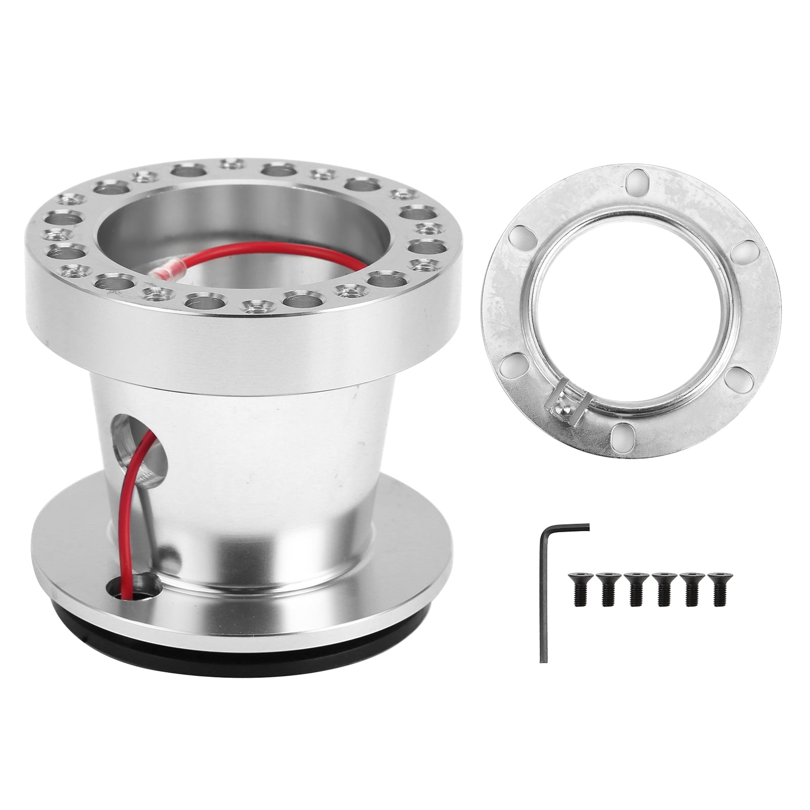 6-Hole Steering Wheel Hub Adapter Aluminum Alloy Car Modification Fit ...