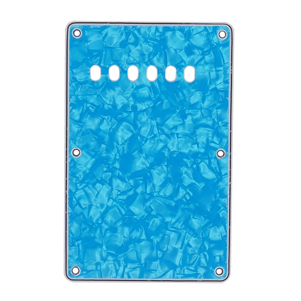 6 Holes 3 Plys Tremolo Cavity Cover Back Plate for Strat SQ Electric ...