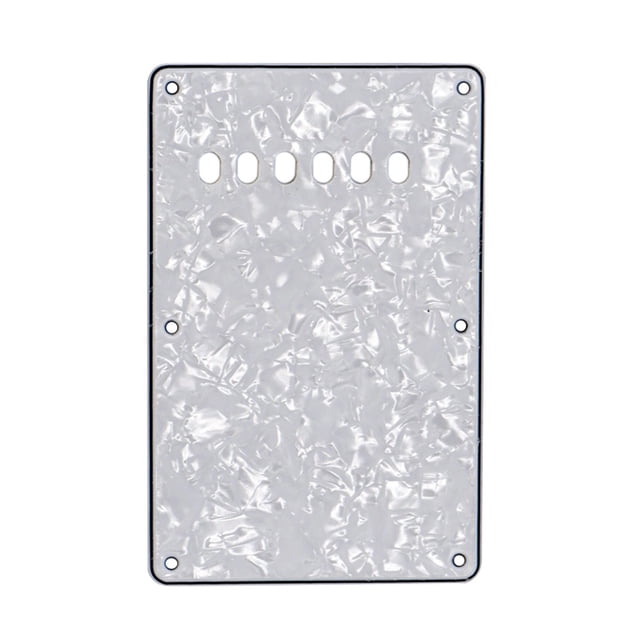6 Holes 3 Plys Tremolo Cavity Cover Back Plate for Strat SQ Electric ...