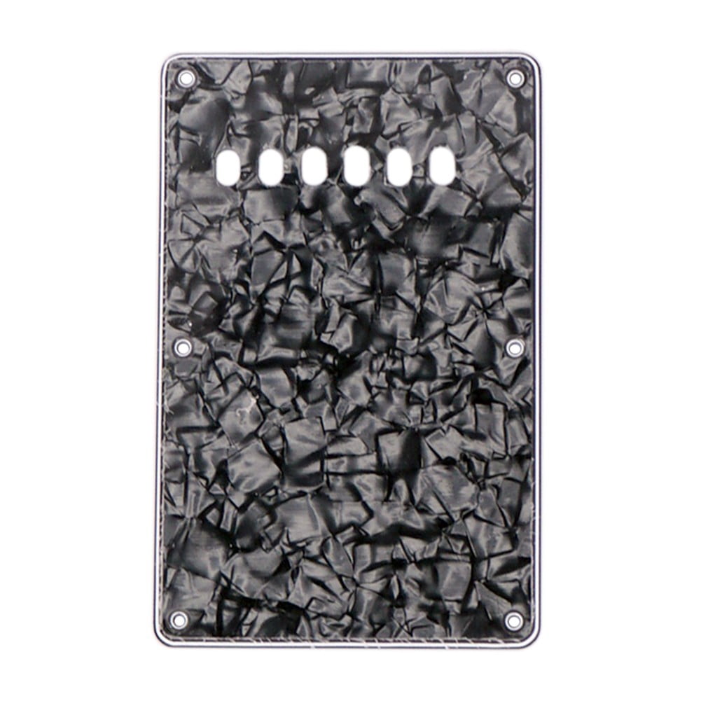 6 Holes 3 Plys Tremolo Cavity Cover Back Plate for Strat SQ Electric ...