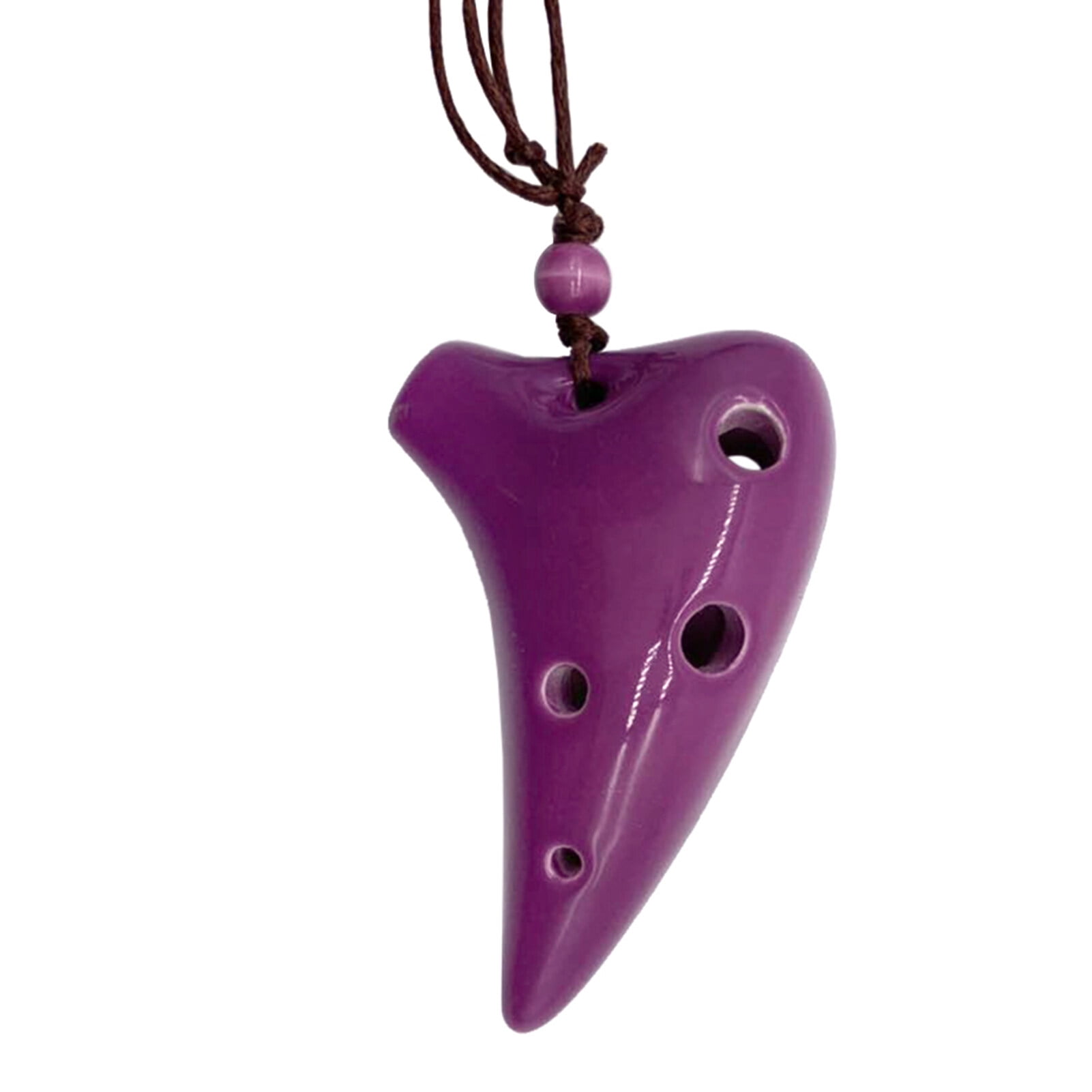 6 Holes Ceramic Ocarina Alto C Submarine Style Musical Instrument with ...