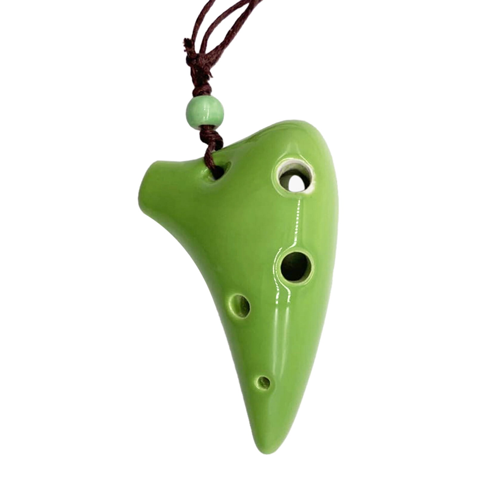 6 Holes Ceramic Ocarina Alto C Submarine Style Musical Instrument with ...