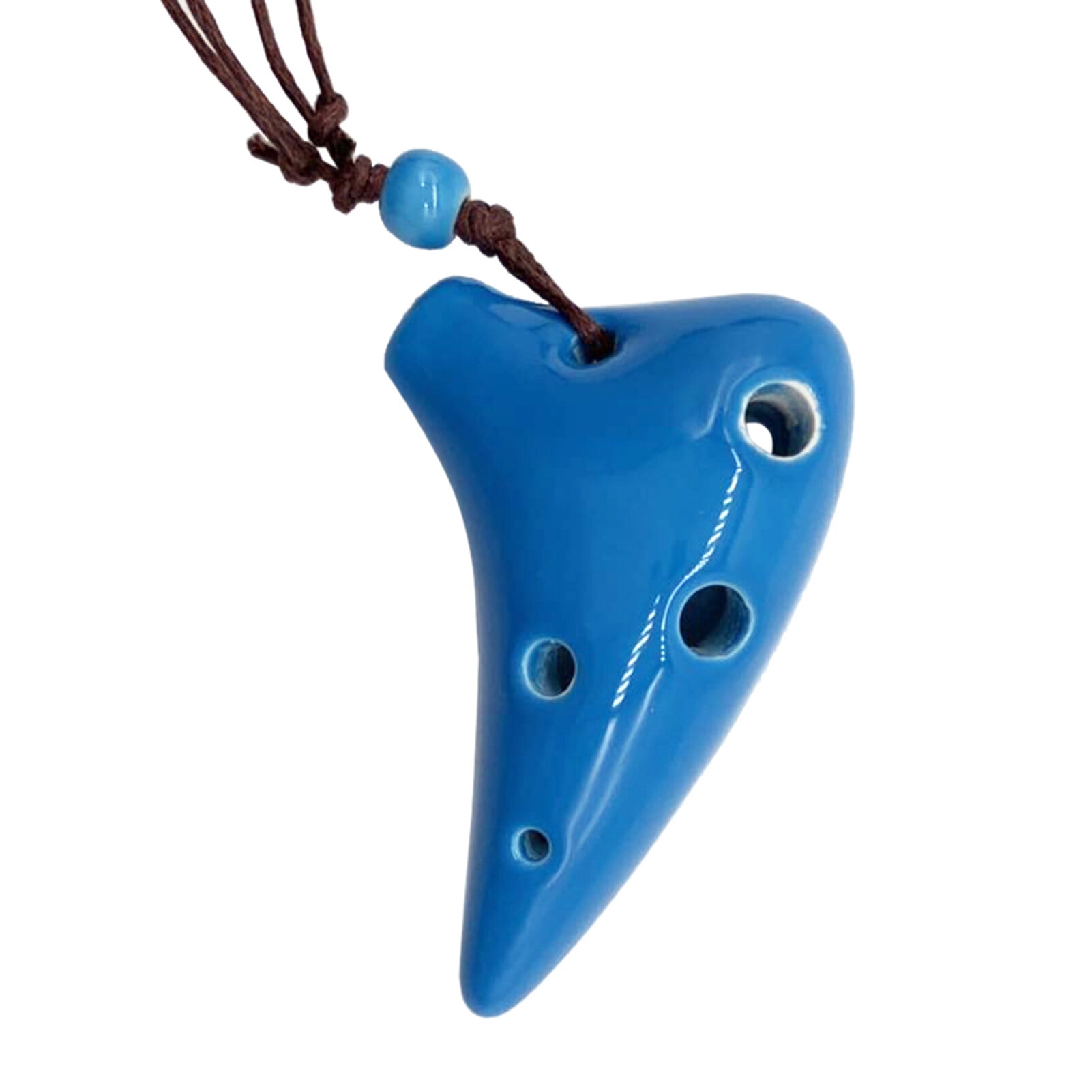 6 Holes Ceramic Ocarina Alto C Submarine Style Musical Instrument with ...