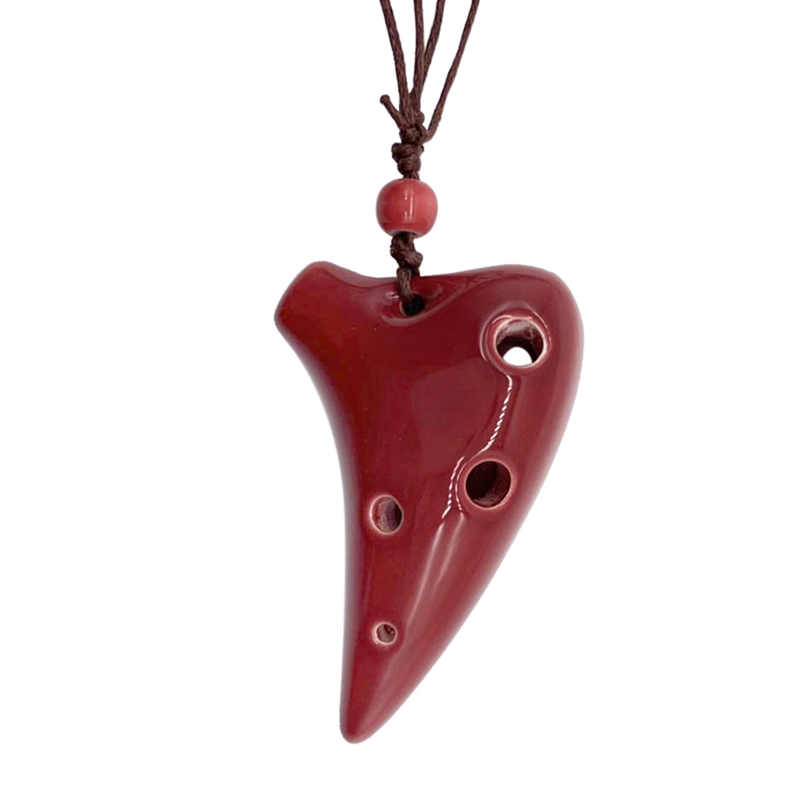 6 Holes Ceramic Ocarina Alto C Submarine Style Musical Instrument with ...