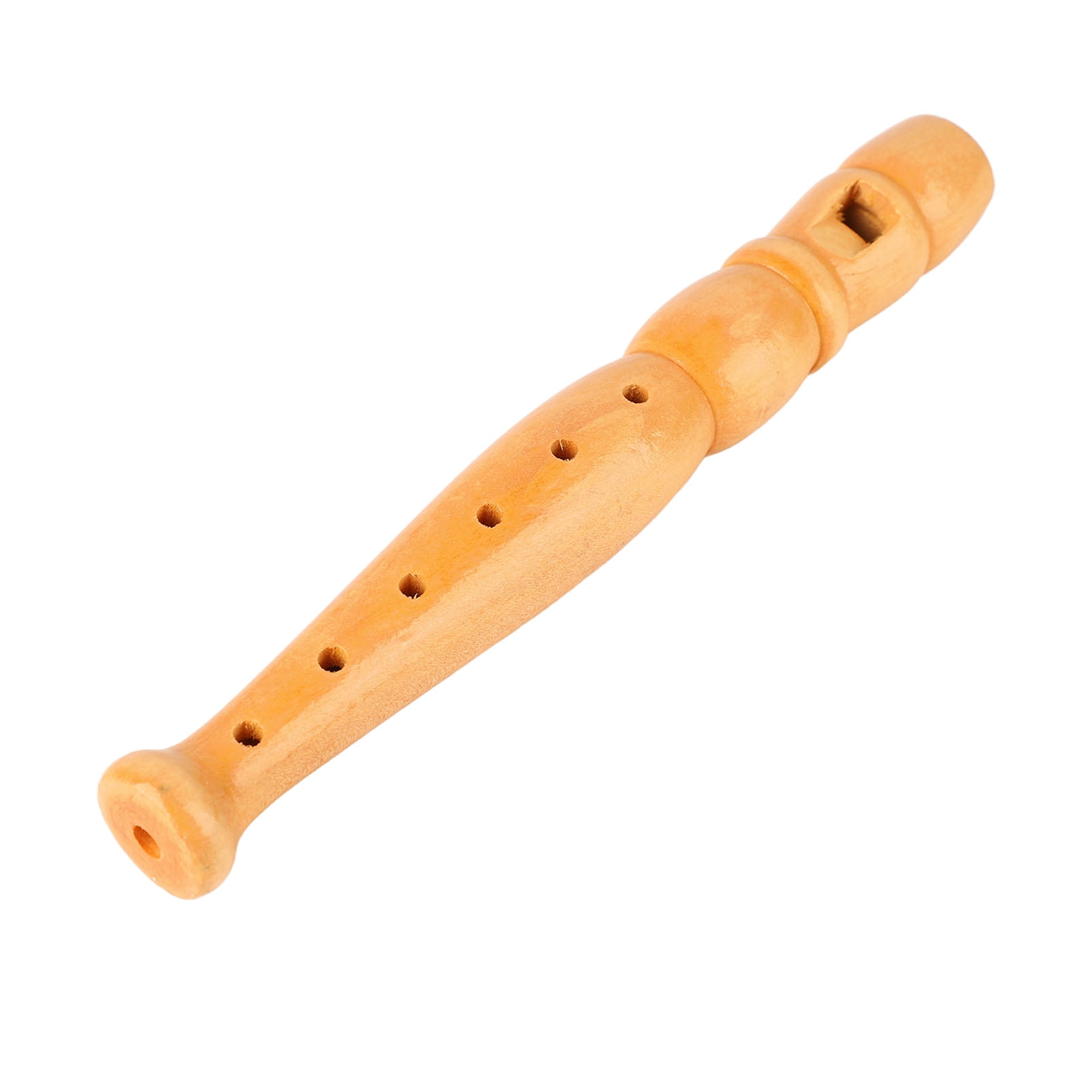 6 Holes Vertical Flute Wooden Short Clarinet Woodwind Musical ...