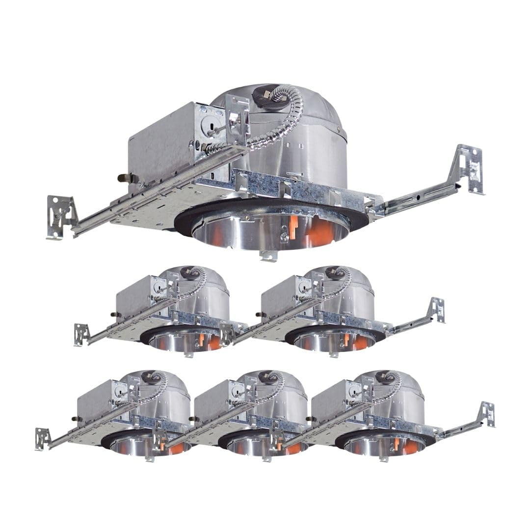 6" IC LED CAN NEW CONSTRUCTION SHALLOW HOUSING (A7/LED/SH/IC/AT) - Walmart.com