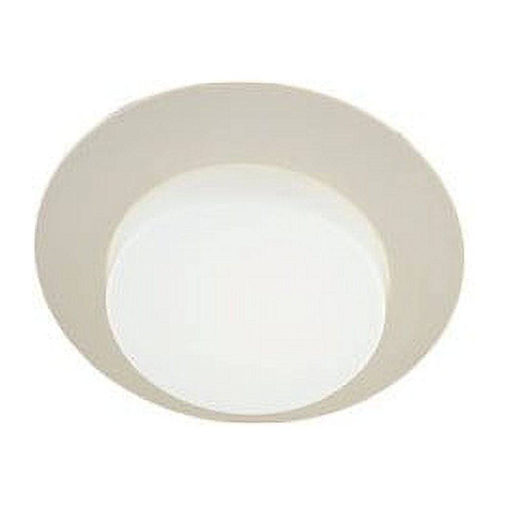 6 IN. RECESSED VAPOR TRIM, LEXAN DROP OPAL PLASTIC LENS, WHITE, 8 X 5 ...