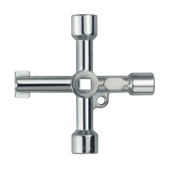 6 In 1 Galvanized Crossing Key Wrench For 5.3mm 6mm 8mm Square 9mm ...