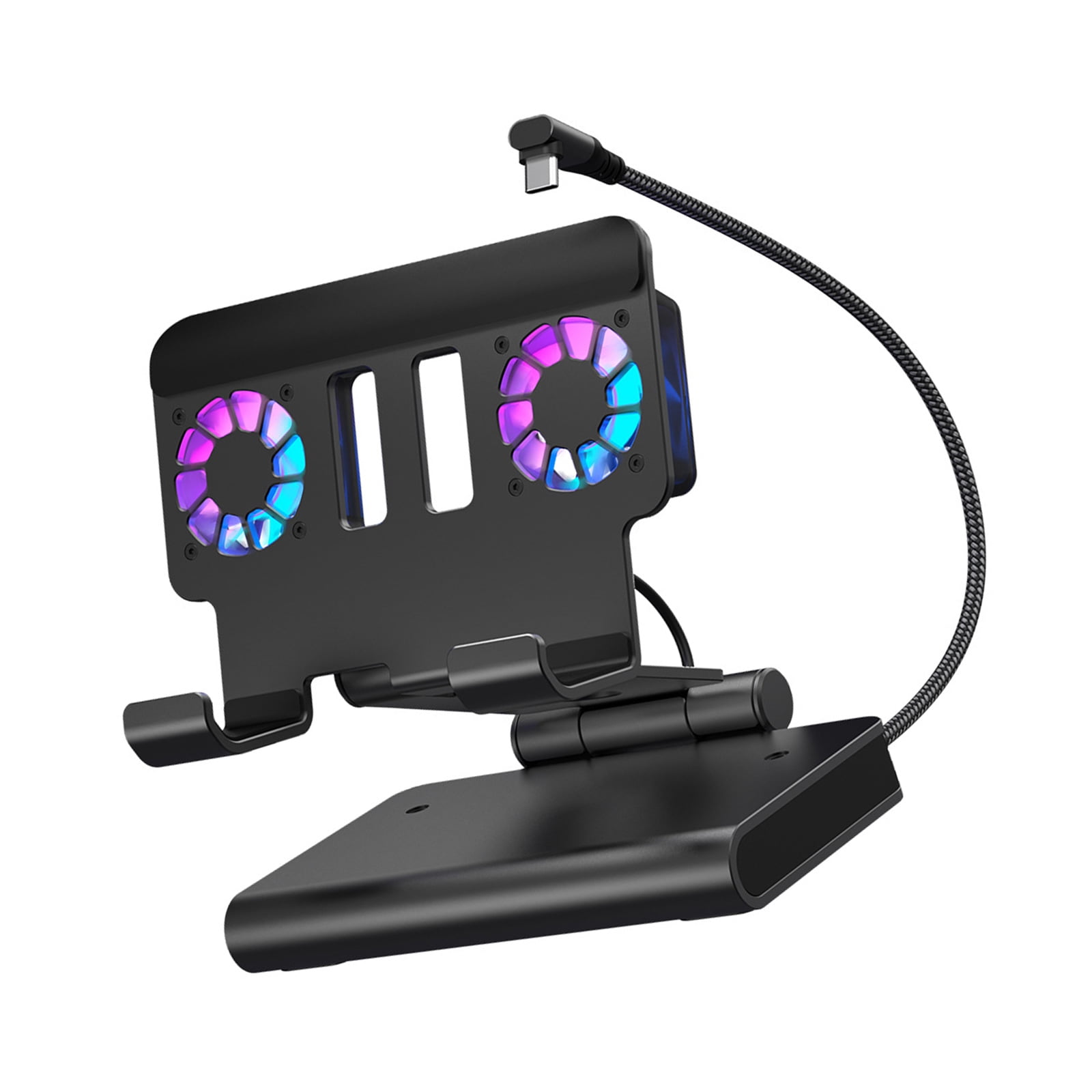 6 In 1 Handheld Docking Station Cooling Stand Base Double Fan 4K Output ...