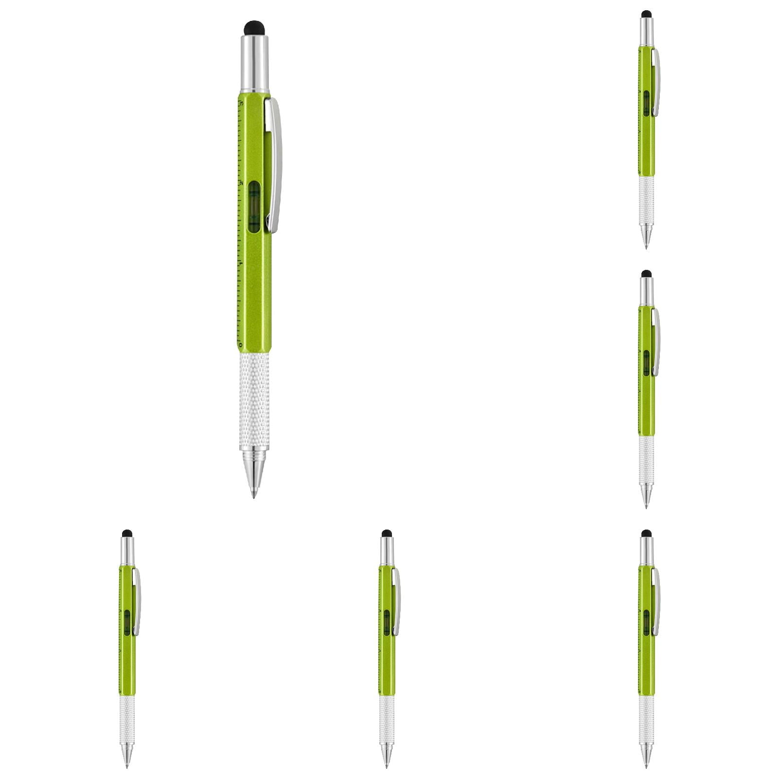 6-In-1 Multi-Functional Pen (Green)/ Stocking Stuffers For Men Dad ...