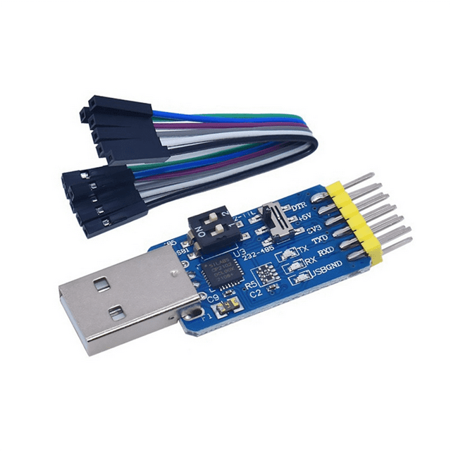 6-In-1 Multifunctional USB to UART Serial Port Module USB TTL 485 232 ...