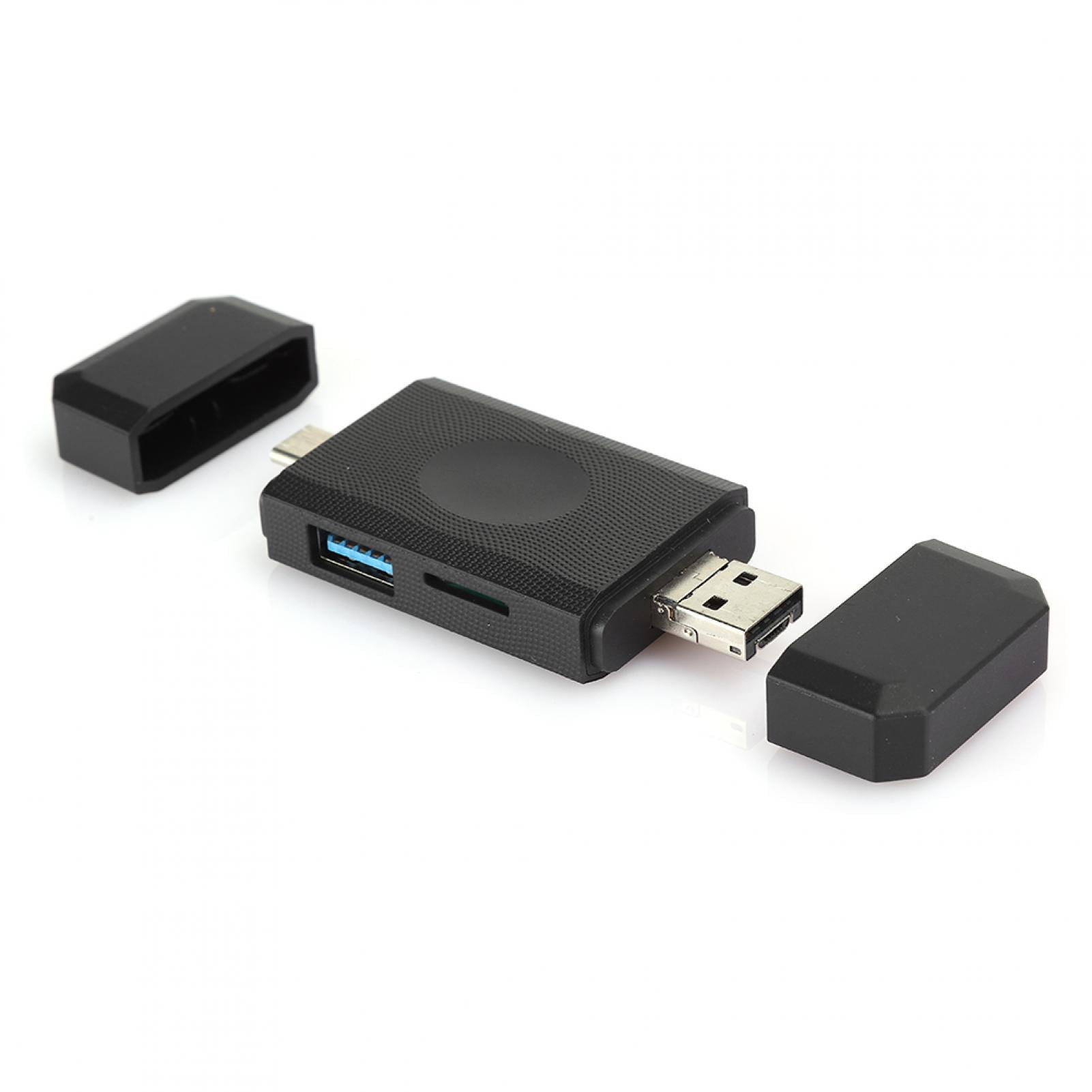 6 In 1 Type‑C Memory Card Reader OTG for Mobile Phones Tablets Laptops ...