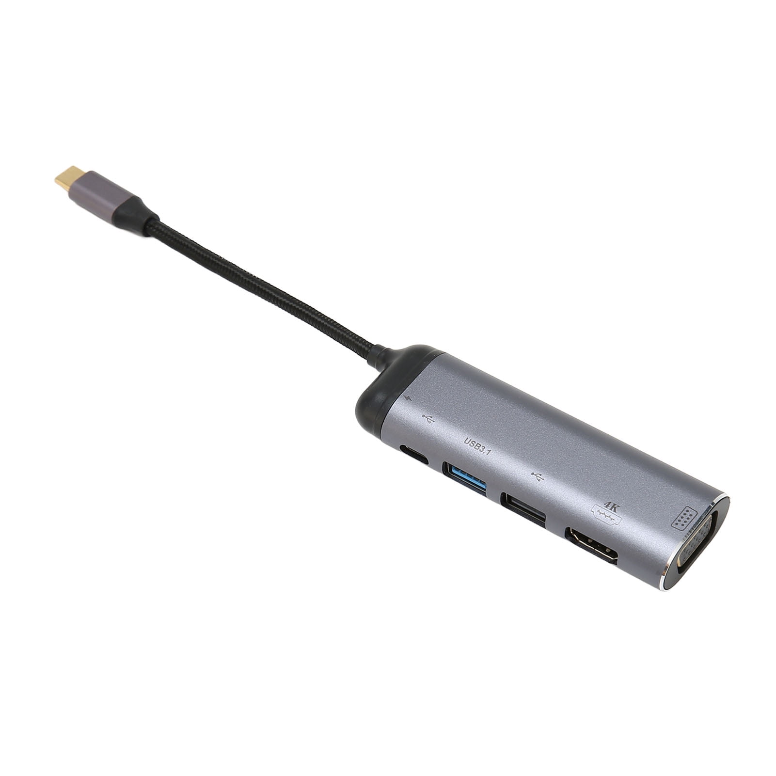 6 In 1 USB C Hub, Faster Data Transfer USB Docking Station Dual Core ...