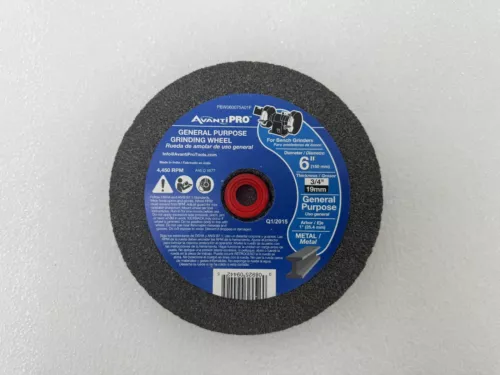 6 In X 3/4 In X 1 In Bench Grinding Wheel New Avantipro - Walmart.com