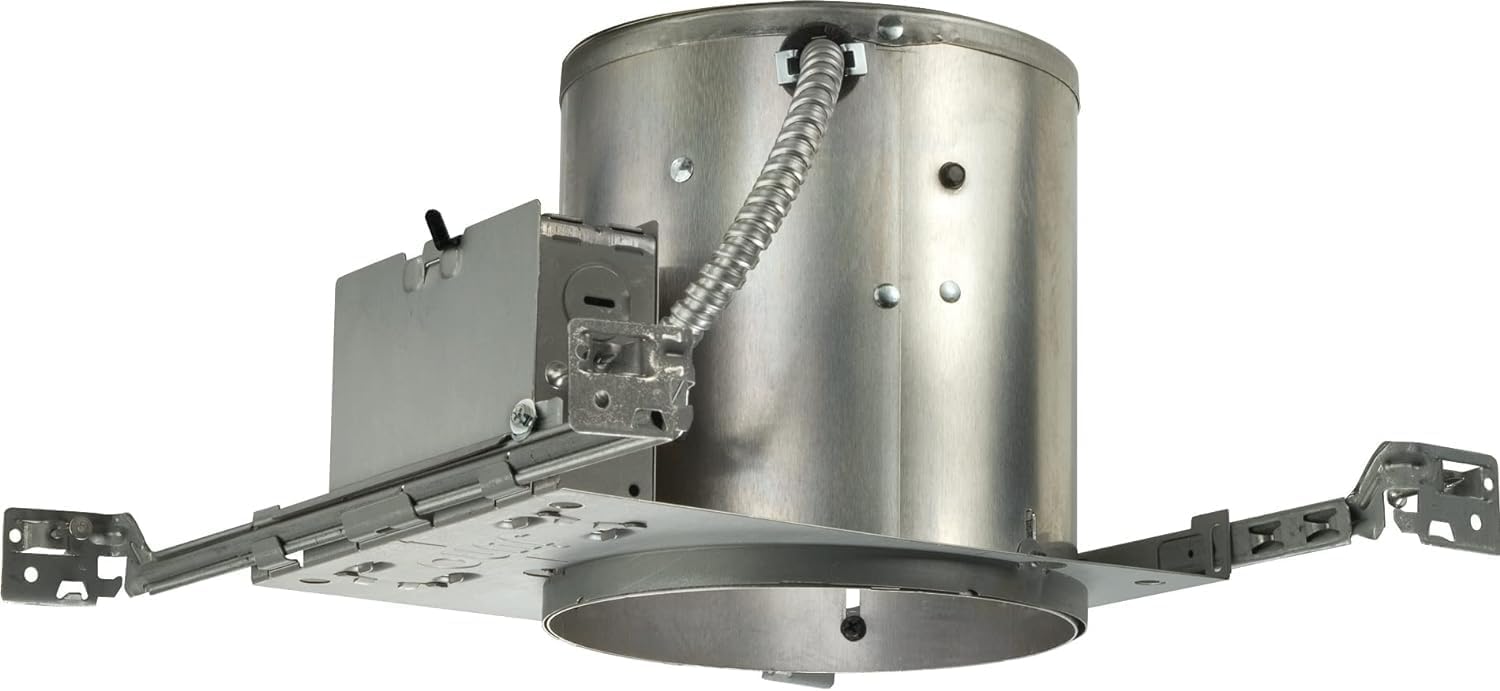 6 In Incandent Ceiling Light Housing for New Construction, IC Rated ...