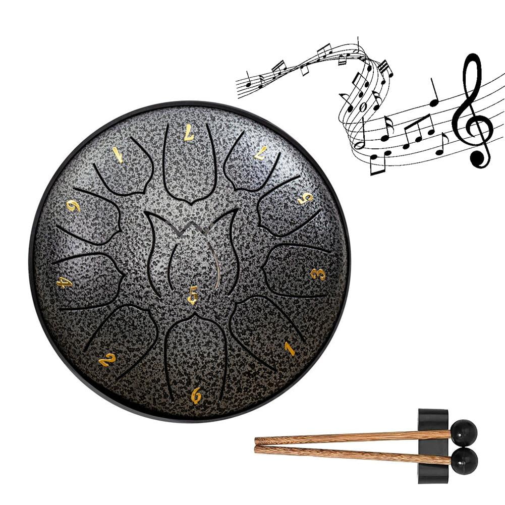 6 Inch 11 Tone Ethereal Drums - Outdoor Decor & Musical Instrument ...