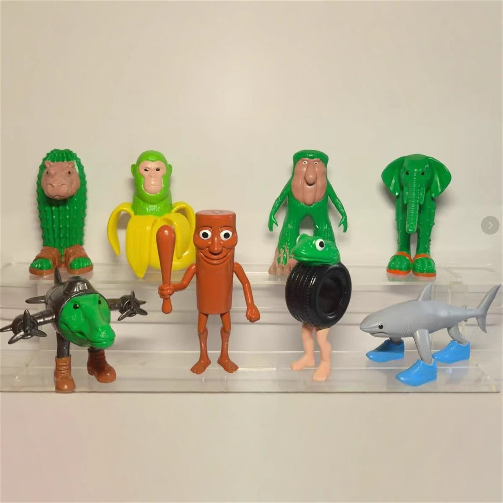 6 Inch 2025 Italian Brainrot Animals Figure Toys AI Italian Brain rot ...