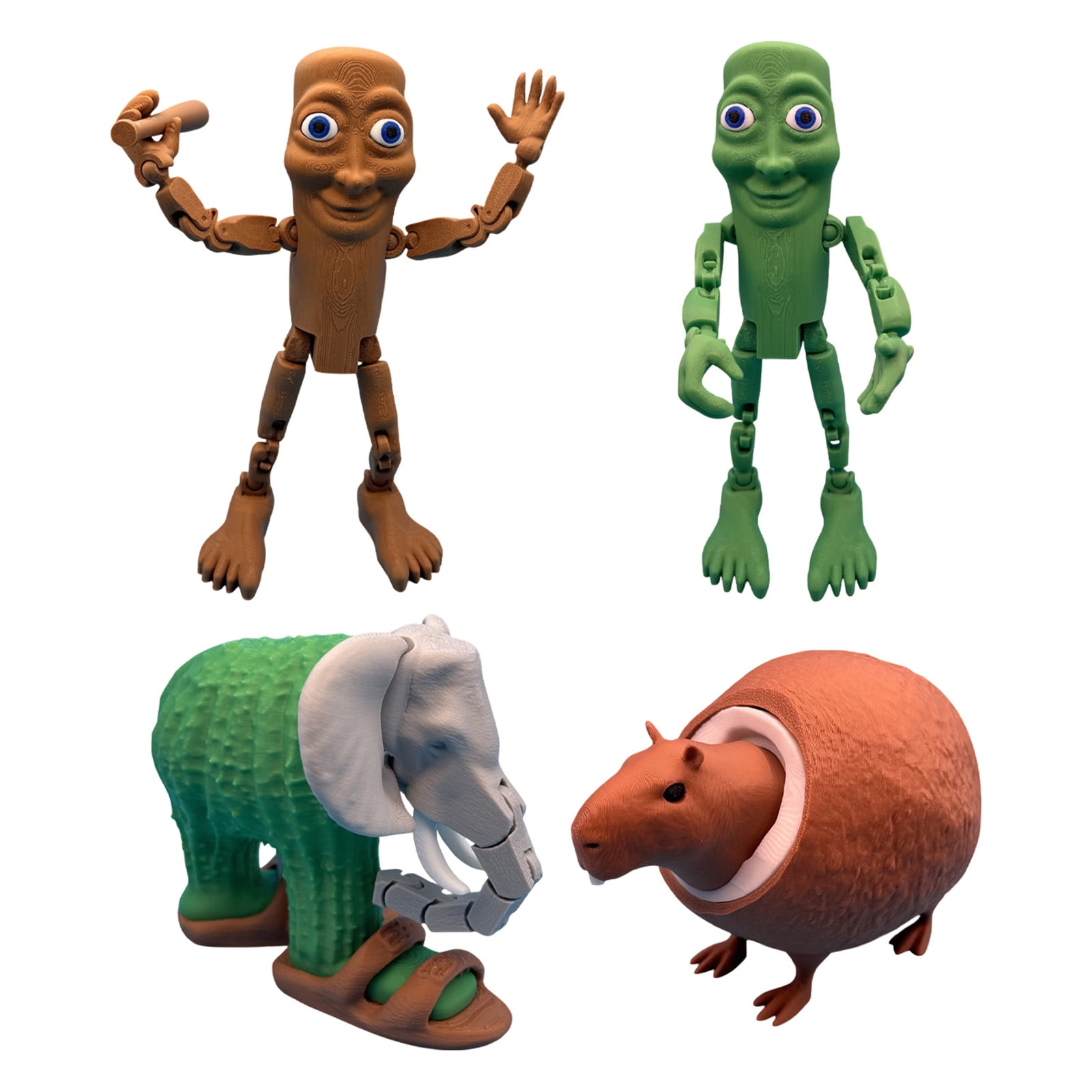 6 Inch 2025 New Italian Brainrot Toys Kit Figure Toys Collection,AI ...