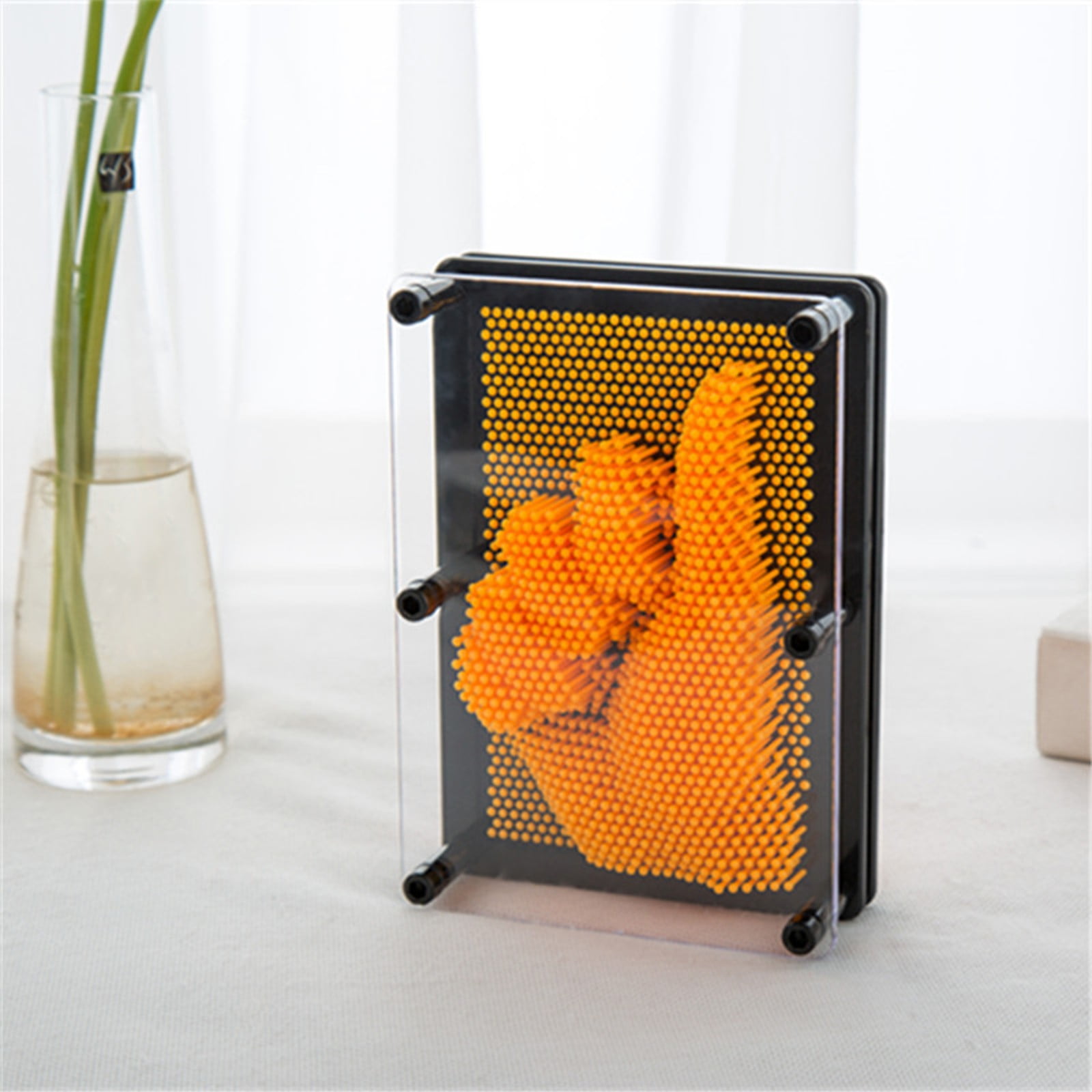 6 Inch, 2025 Pin Art Toy Cloner Antistress Clone Fingerprint Needle ...