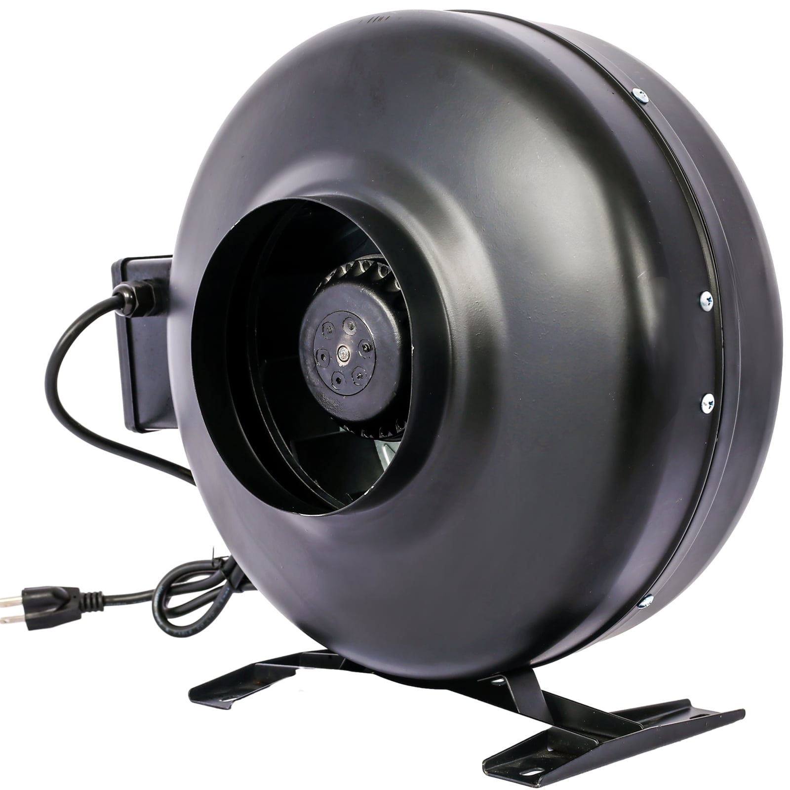 6-Inch 412 CFM Inline Duct Fan: Air Circulation Vent Blower for ...