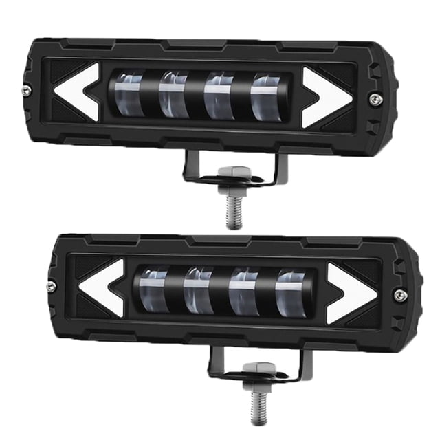6 Inch 7D 6D LED Light Bar offroad Driving Running Working light Fog ...