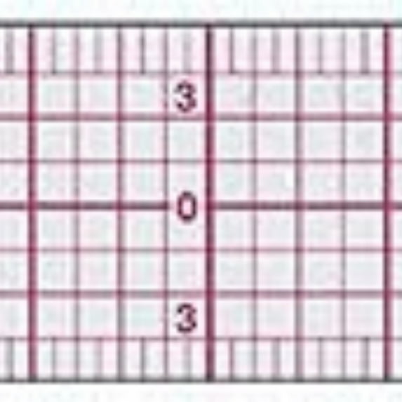 6-Inch 8ths Graph Ruler, Transparent, 1 x 6 in - Walmart.com
