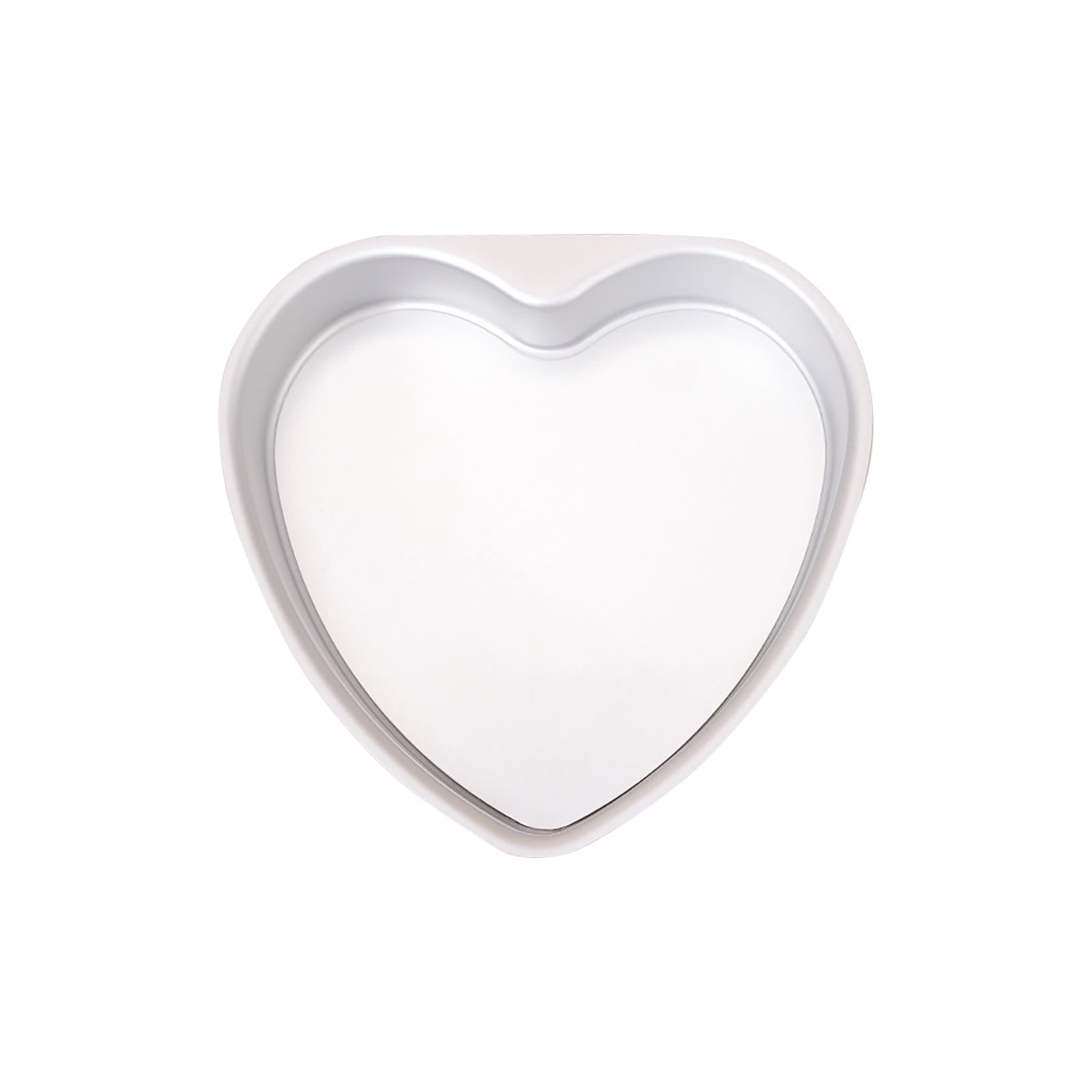 6 Inch Aluminum Heart Shaped Cake Pan Heart Cake Pan with Removable ...