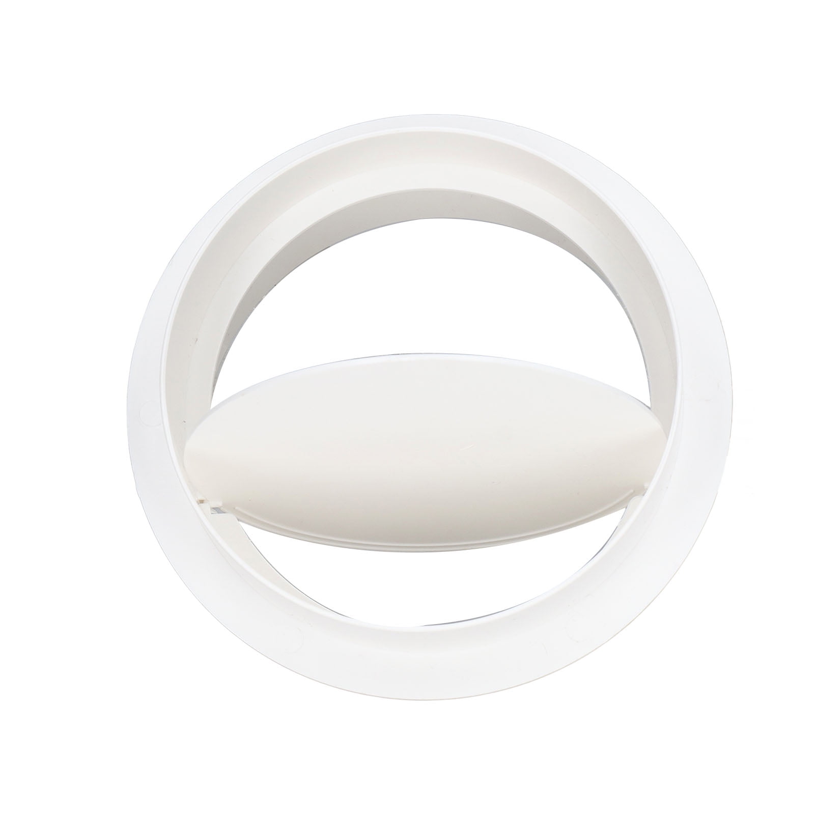 6 Inch Backdraft Damper, Draft Blocker, 1-Way Airflow Stopper, ABS Duct ...