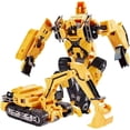 6 Inch Bulldozer Style Articulated Robot Model, Classic Movie Character ...