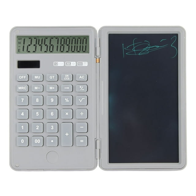 6 Inch Calculators 12 Digit Memo Lock Function Key Silence Dual Power ...